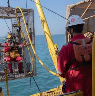 The backbone of our offshore operations | Aramco Americas Company (AACO)