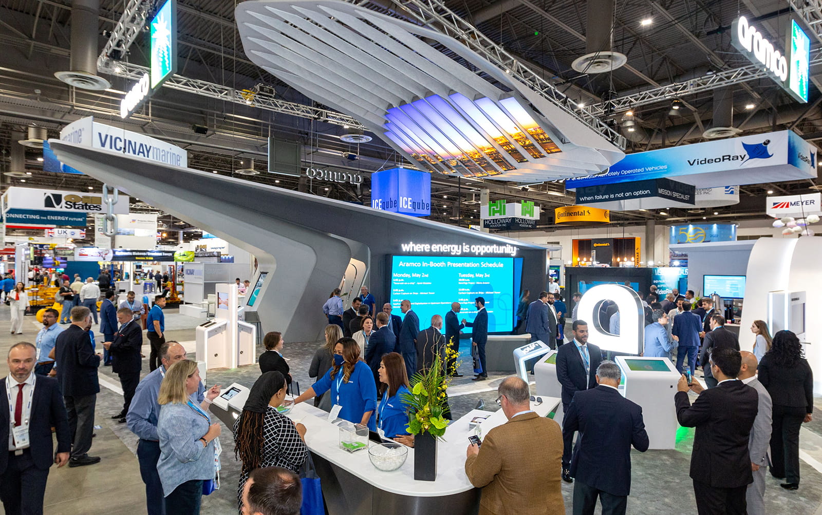 Aramco shares upstream technology advances at OTC | Aramco Americas