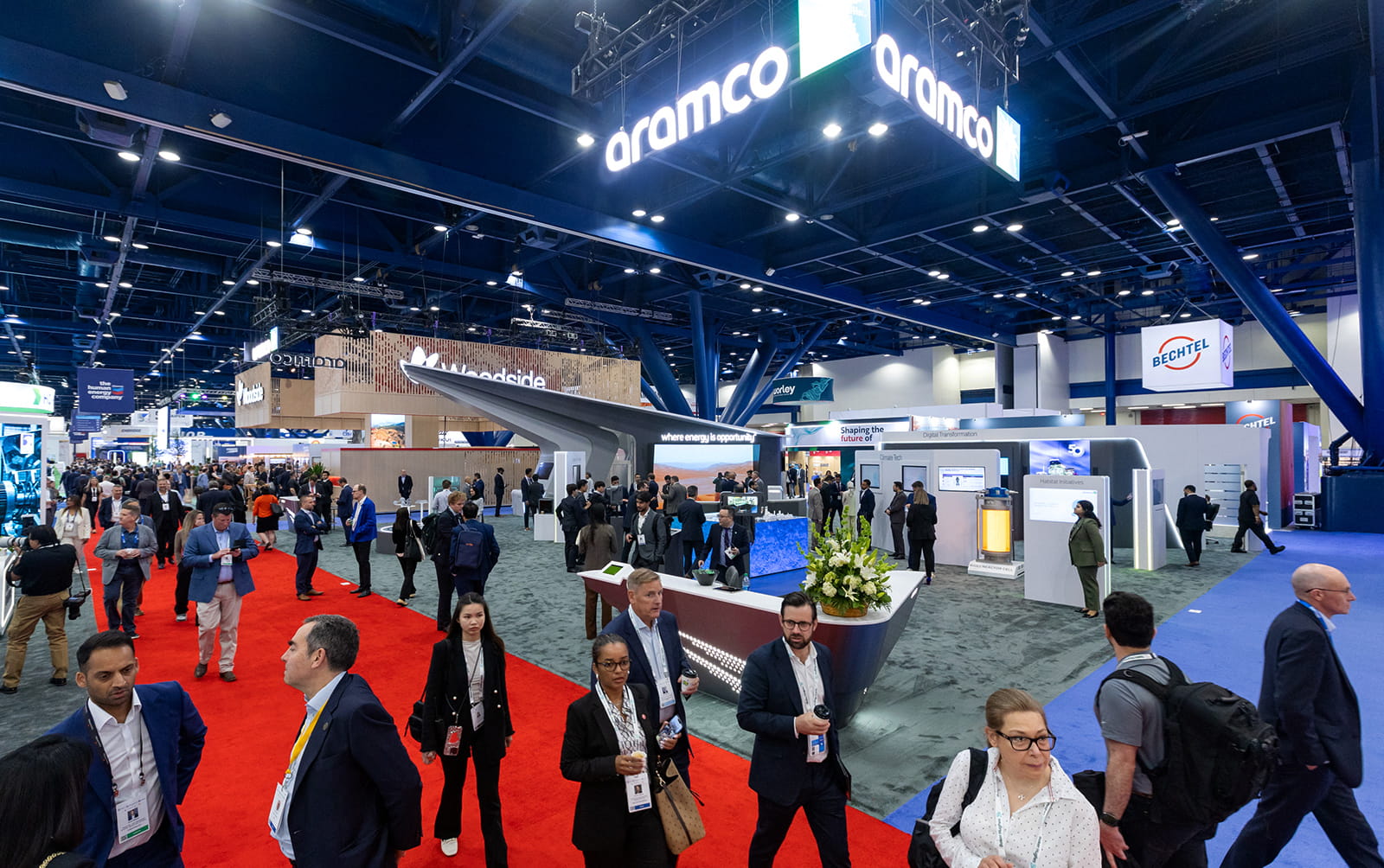 Aramco champions collaboration at Gastech 2024 | Aramco Americas