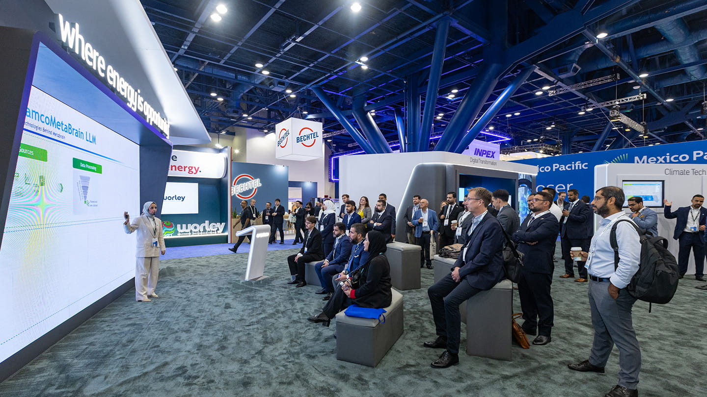 Aramco champions collaboration at Gastech 2024 | Aramco Americas